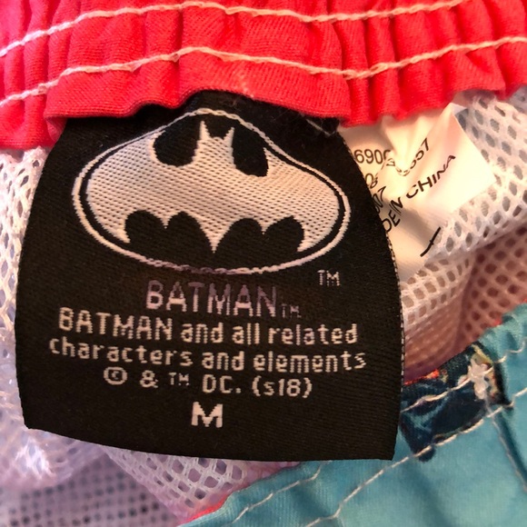 Batman | Swim | Batman Robin Mens Swimming Trunks New Medium | Poshmark